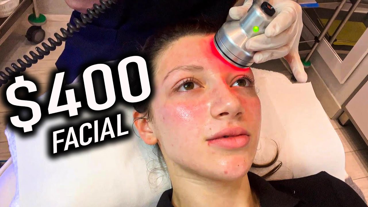 I TRIED THE MOST LUXURIOUS GOLD FACIAL - YouTube