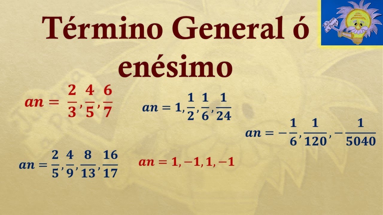 SUCESIONES MATEMÁTICAS: Cómo encontrar el término enésimo o término ...