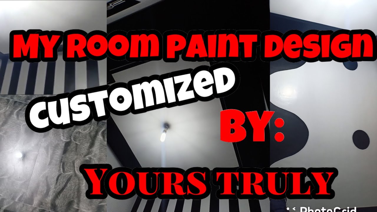 ROOM PAINT DESIGN | MY ROOM | DIMPS VIDEOS - YouTube