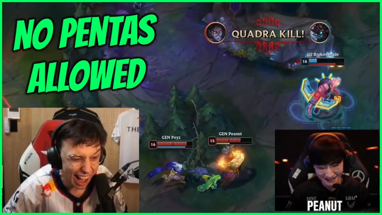 Peanut Completely TROLLING Chovy - YouTube