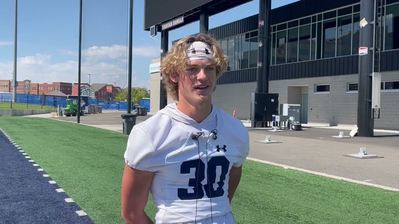 Colby Frokjer on first fall camp with Montana State Bobcats - YouTube