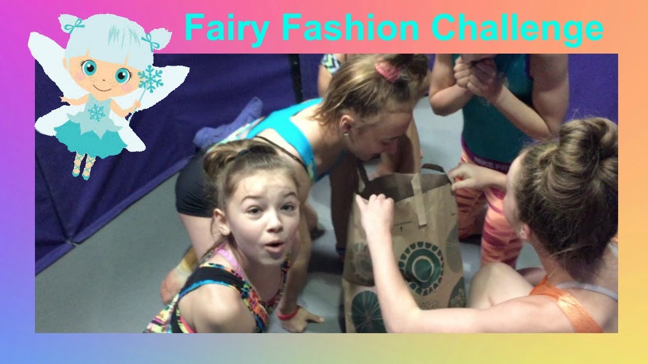 Fairy Fashion Challenge | Raw Training Footage | Gymscool - YouTube