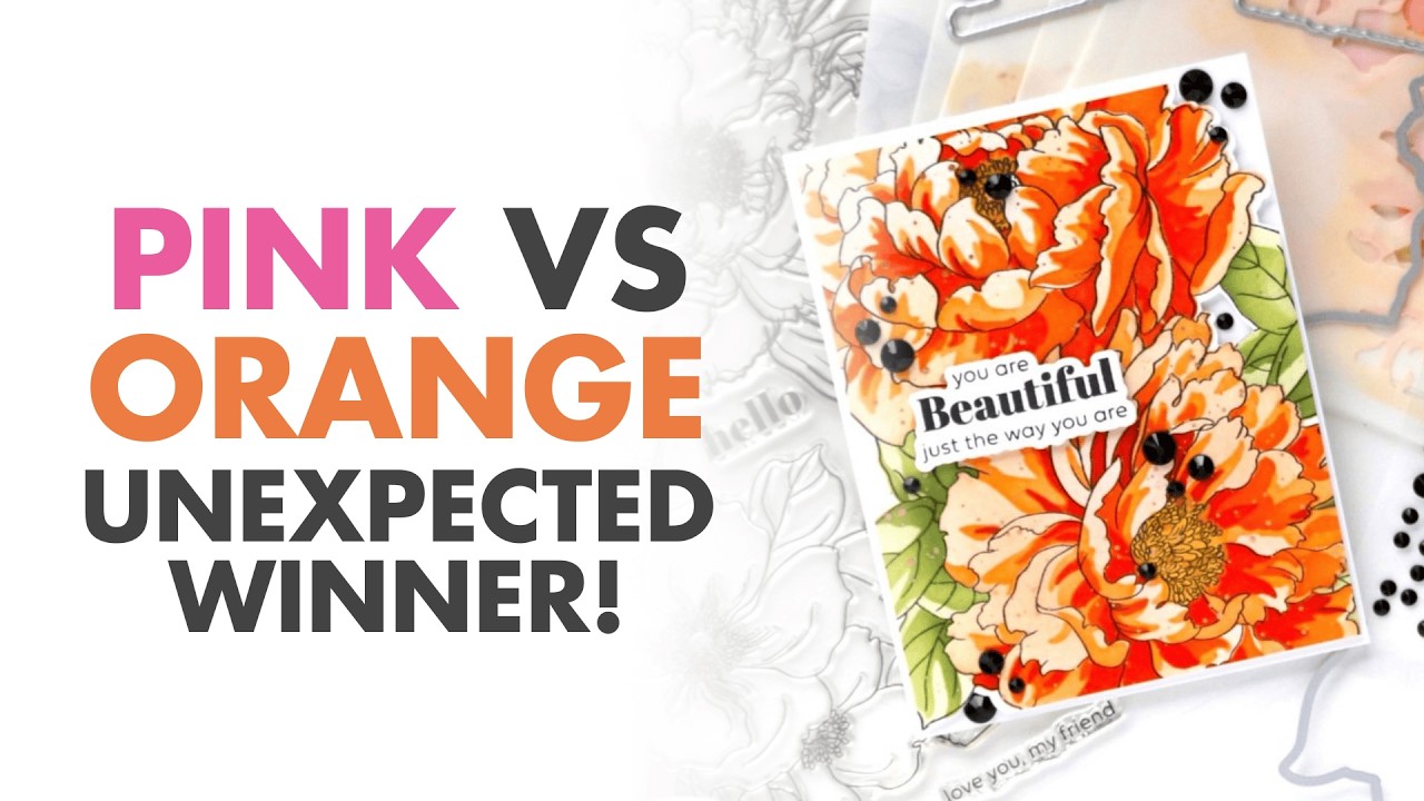 Pink vs. Orange: Billowing Peonies Color Challenge! - YouTube