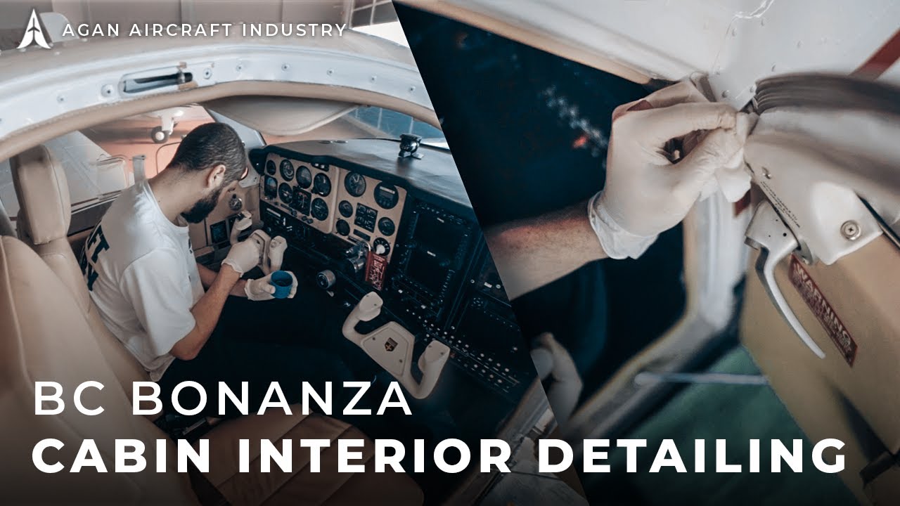 Beechcraft Bonanza - [Cabin Interior Detailing] - YouTube