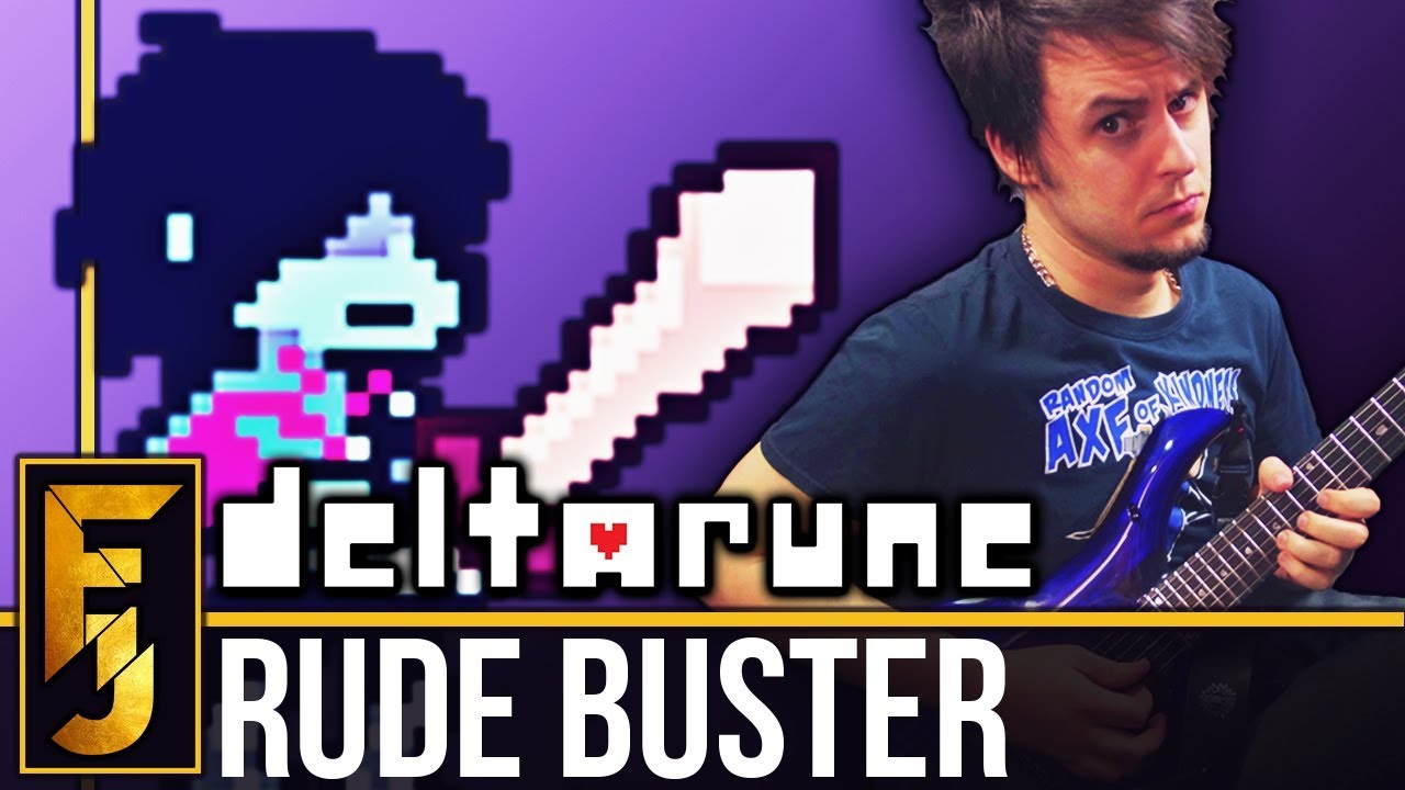 DELTARUNE Battle Theme METAL - "Rude Buster" | FamilyJules - YouTube