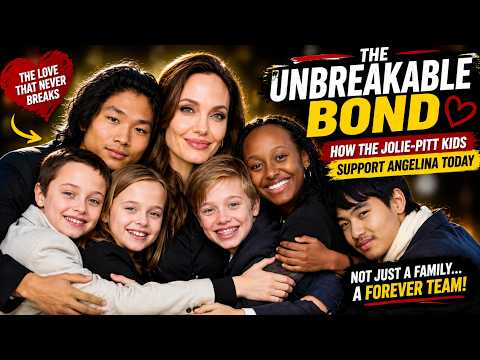 Why the Jolie-Pitt Kids Refuse to Leave Angelina's Side?