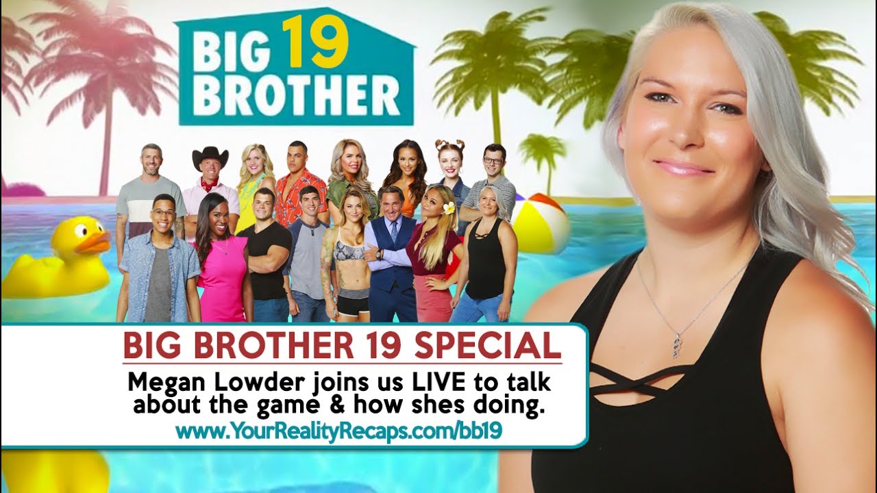 #BB19 Megan Lowder Joins Us Live! - YouTube