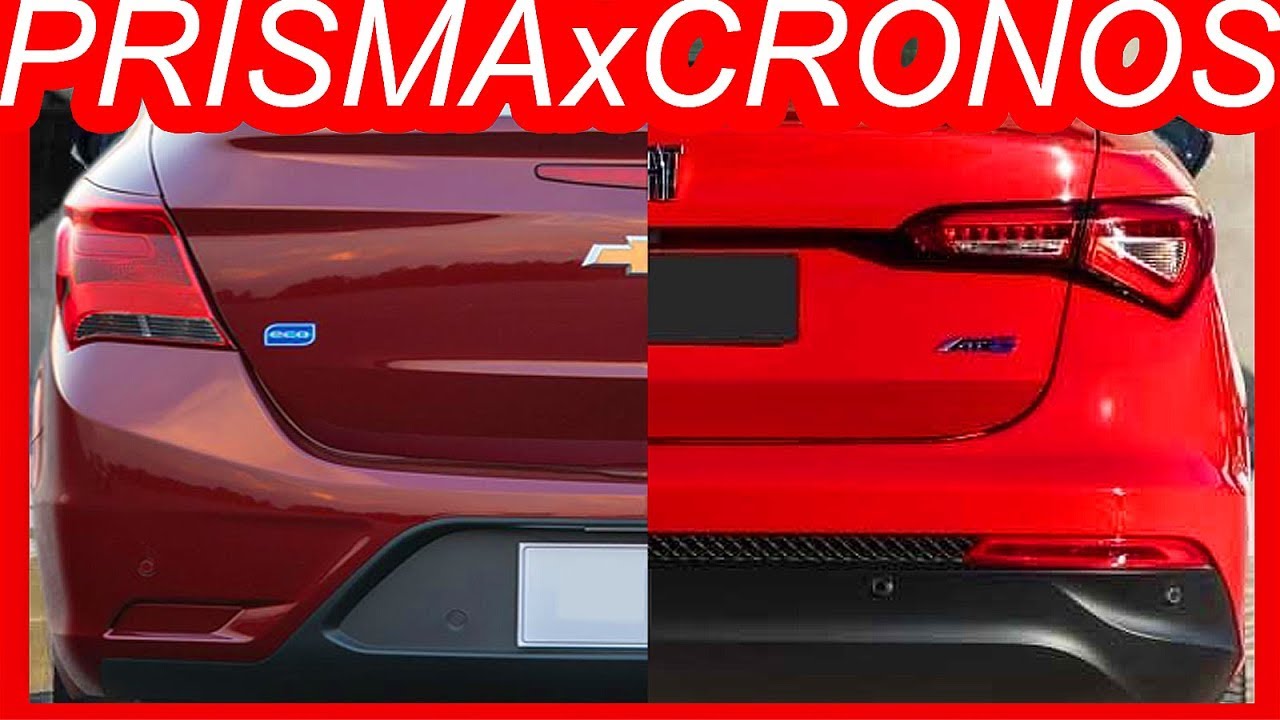 COMPARATIVO #Chevrolet #Prisma LTZ 1.4 AT6 vs #Fiat #Cronos Precision 1 ...