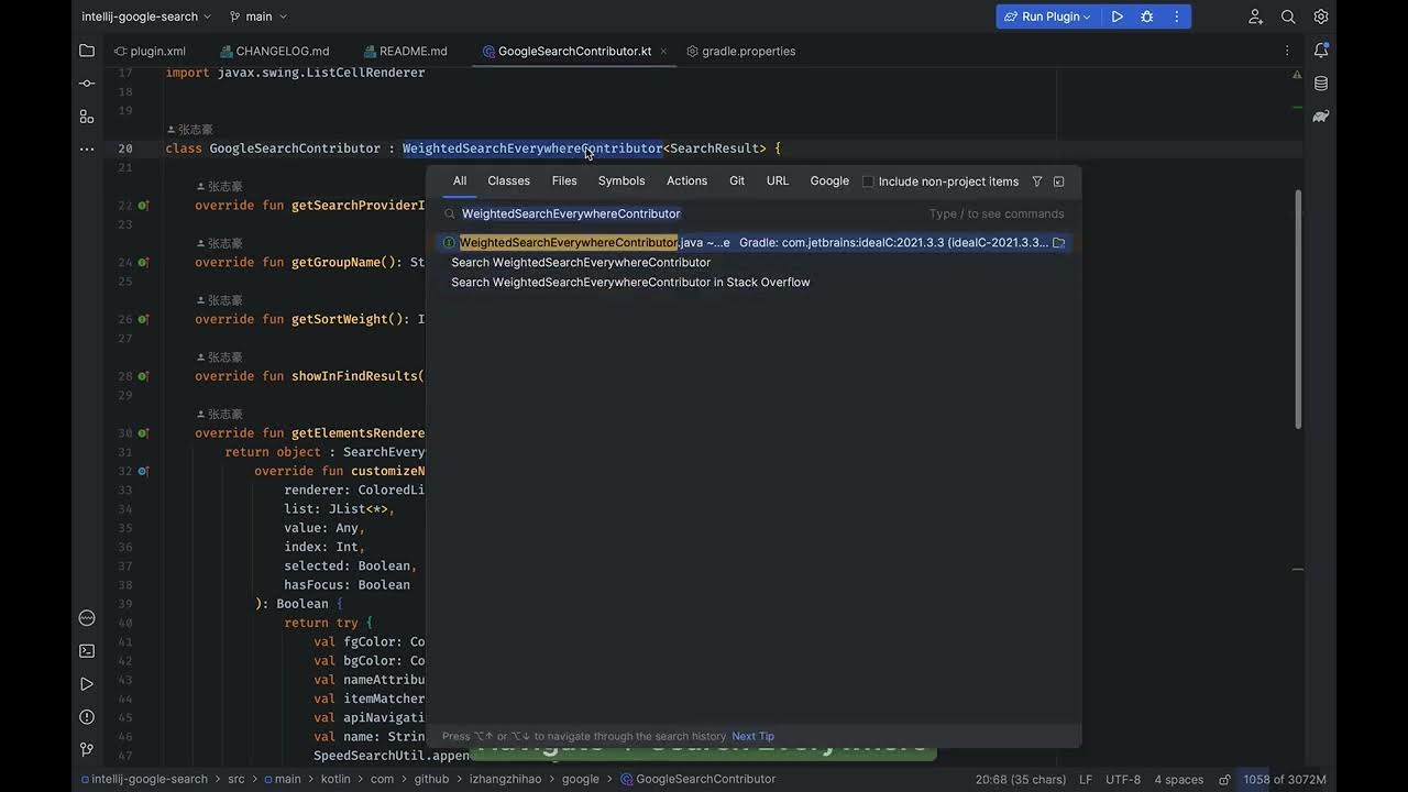 Add Google Search into your IntelliJ IDE - YouTube