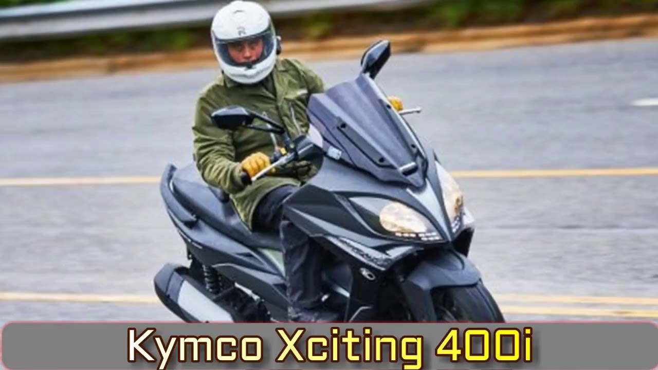 2018 Kymco Xciting 400i Review – First Ride - YouTube