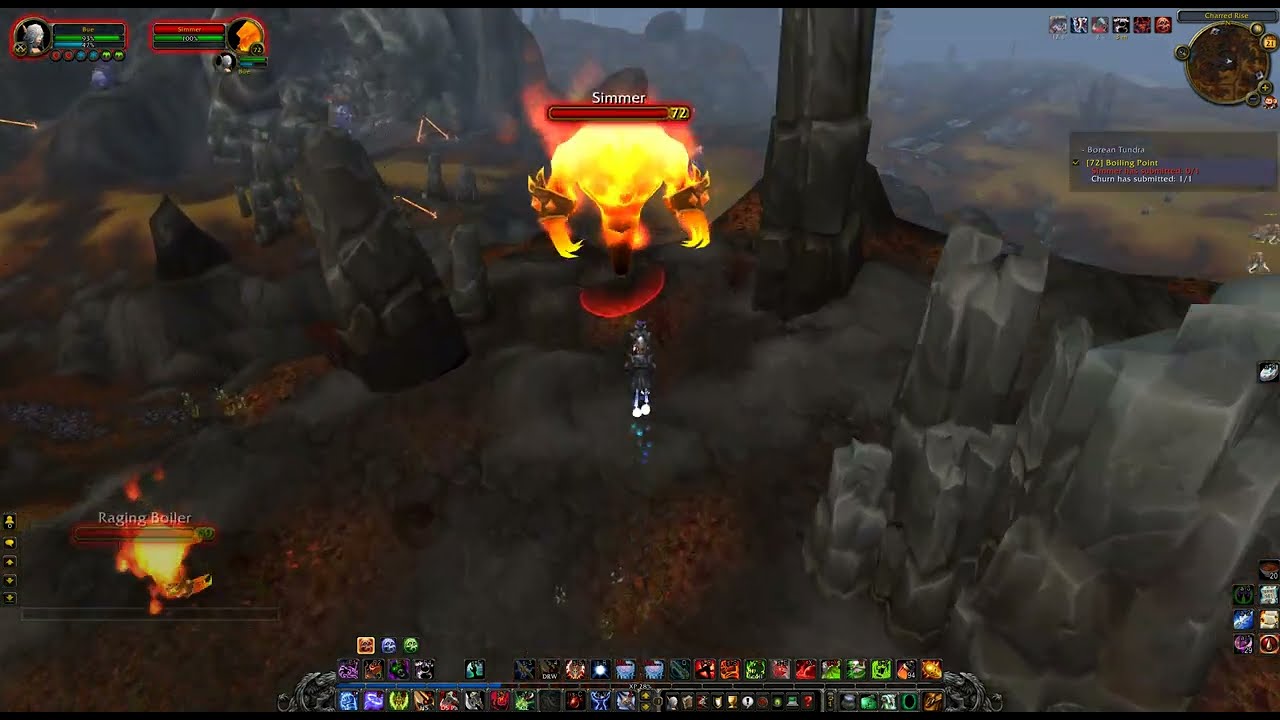 Boiling Point, WoW Wotlk Quest - YouTube