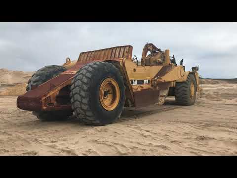 Unreserved CAT 651B Scraper - Lot 2 - YouTube