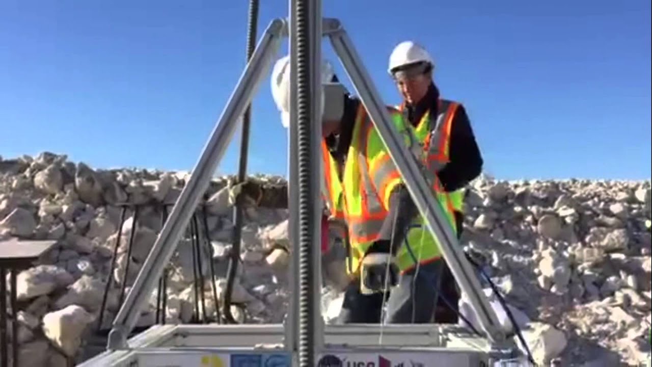 Planetary Deep Drill Protoype Testing In Plaster City, California - YouTube