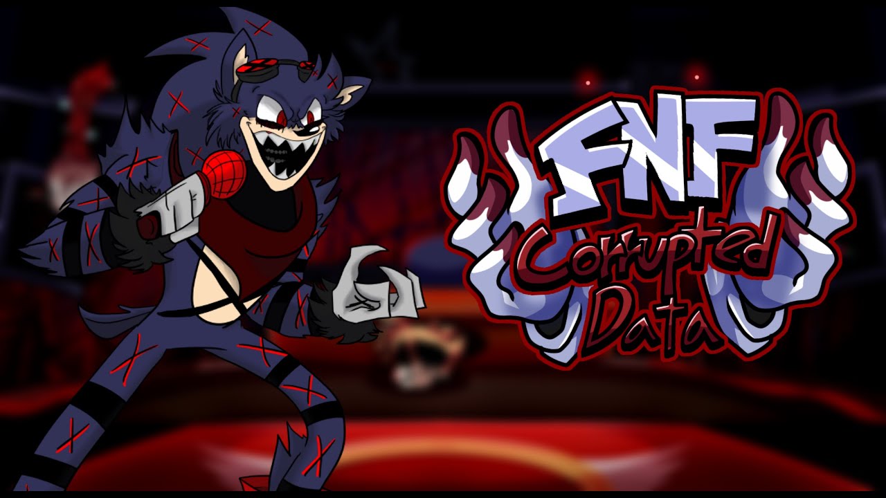 FNF Corrupted Data Red Static (FC) - YouTube