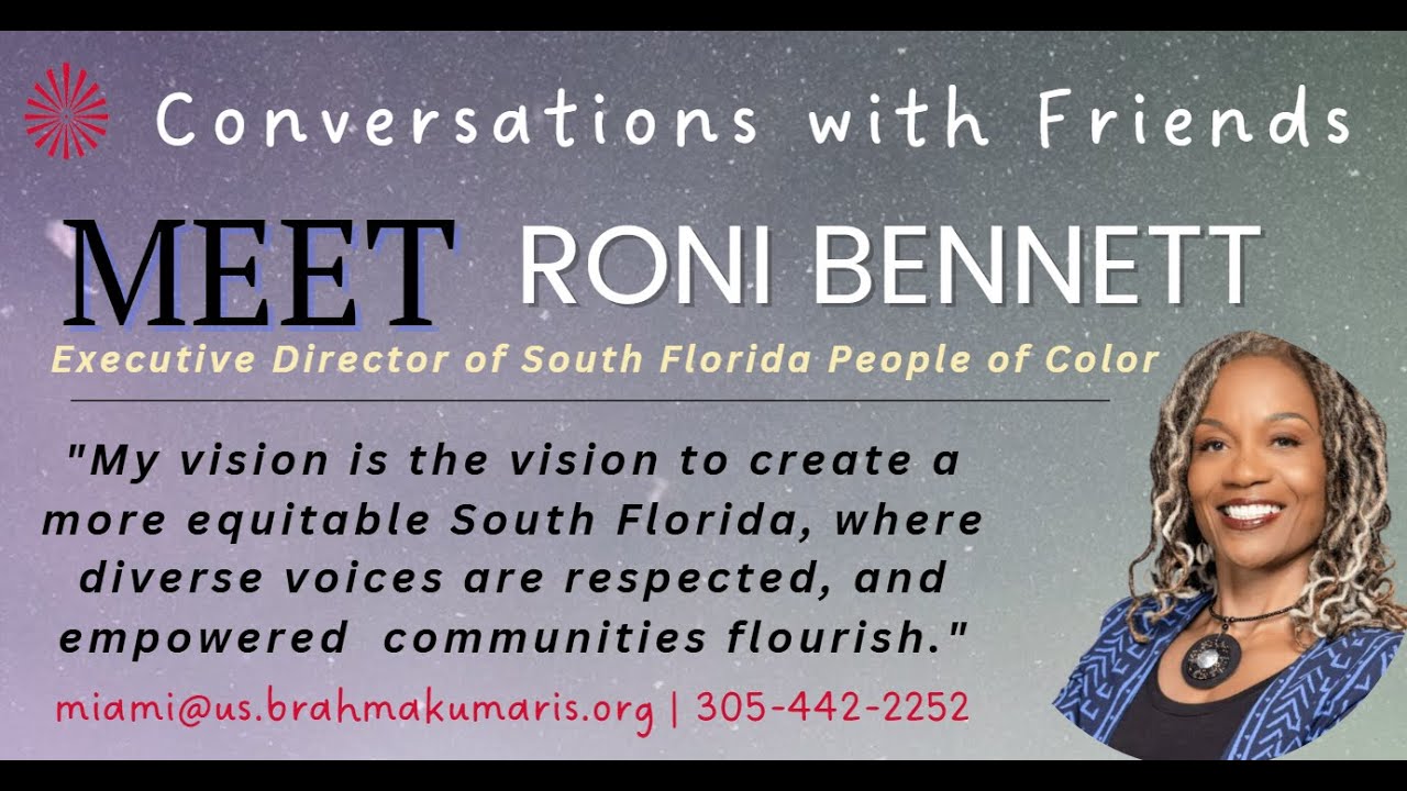 Meet Roni Bennett from the South Florida People of Color - YouTube