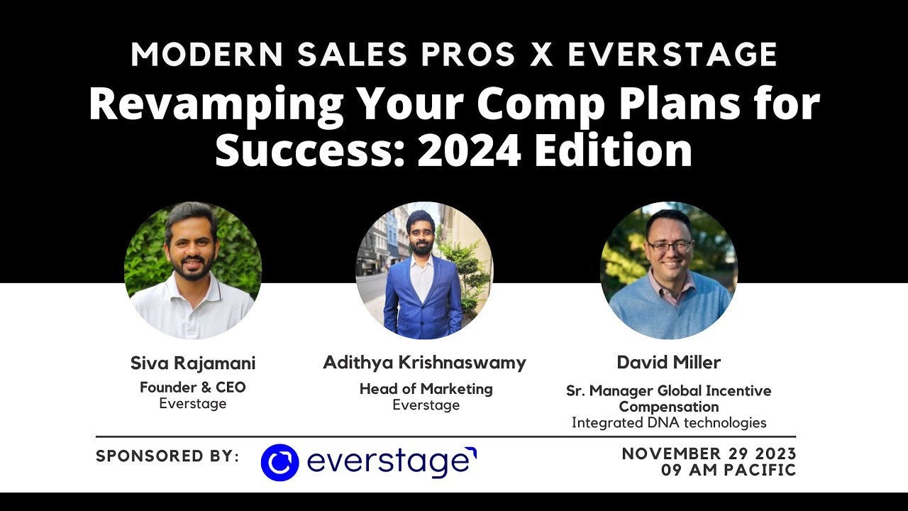 Revamping Your Comp Plans for Success 2024 Edition - YouTube