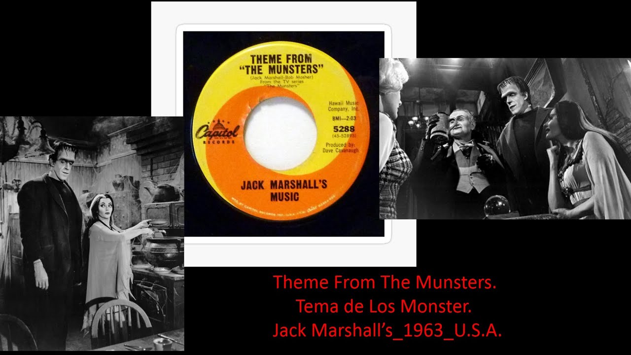 The Munsters Theme - Jack Marshall remastered 1963 EUA - YouTube