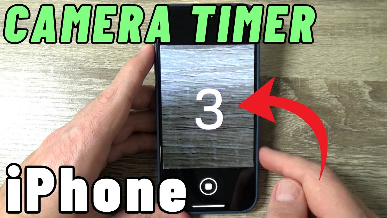 How to TURN ON/OFF Camera Timer on iPhone - YouTube