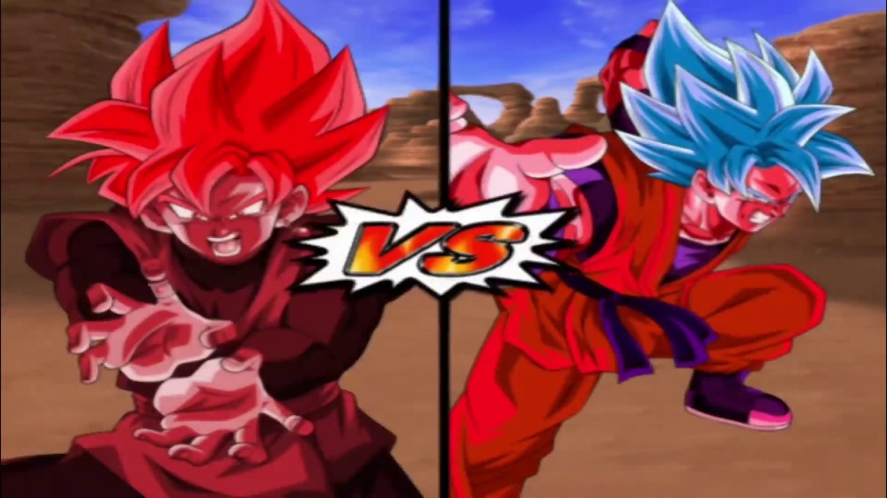 TEAM BACK GOKU SSJ ROSE KAIOKEN FT TEAM GOKU SSJ BLUE KAIOKEN - YouTube