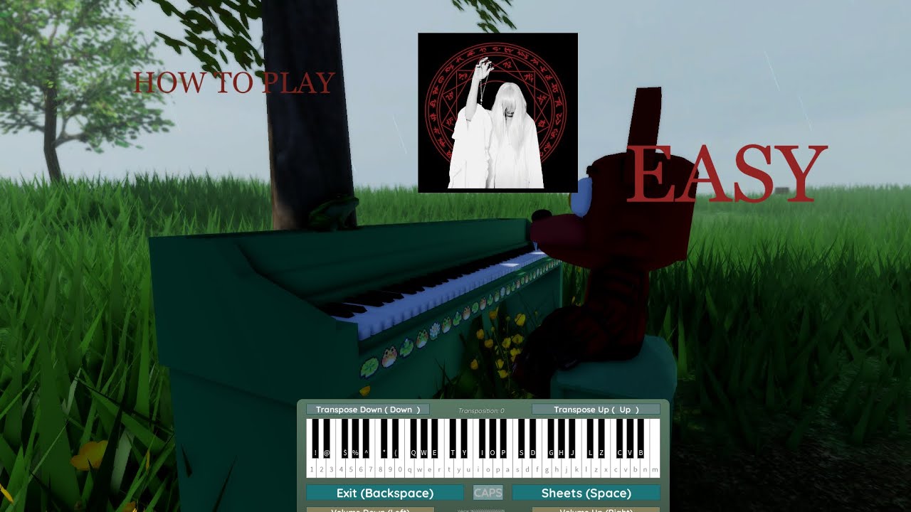 How to play After Dark By Mr. Kitty on ROBLOX (Easy) - YouTube