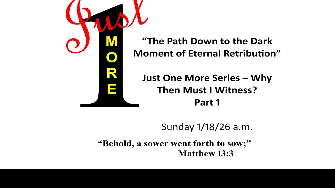 Open Door Baptist Church - Sunday Morning Service - 01/18/2026 - YouTube