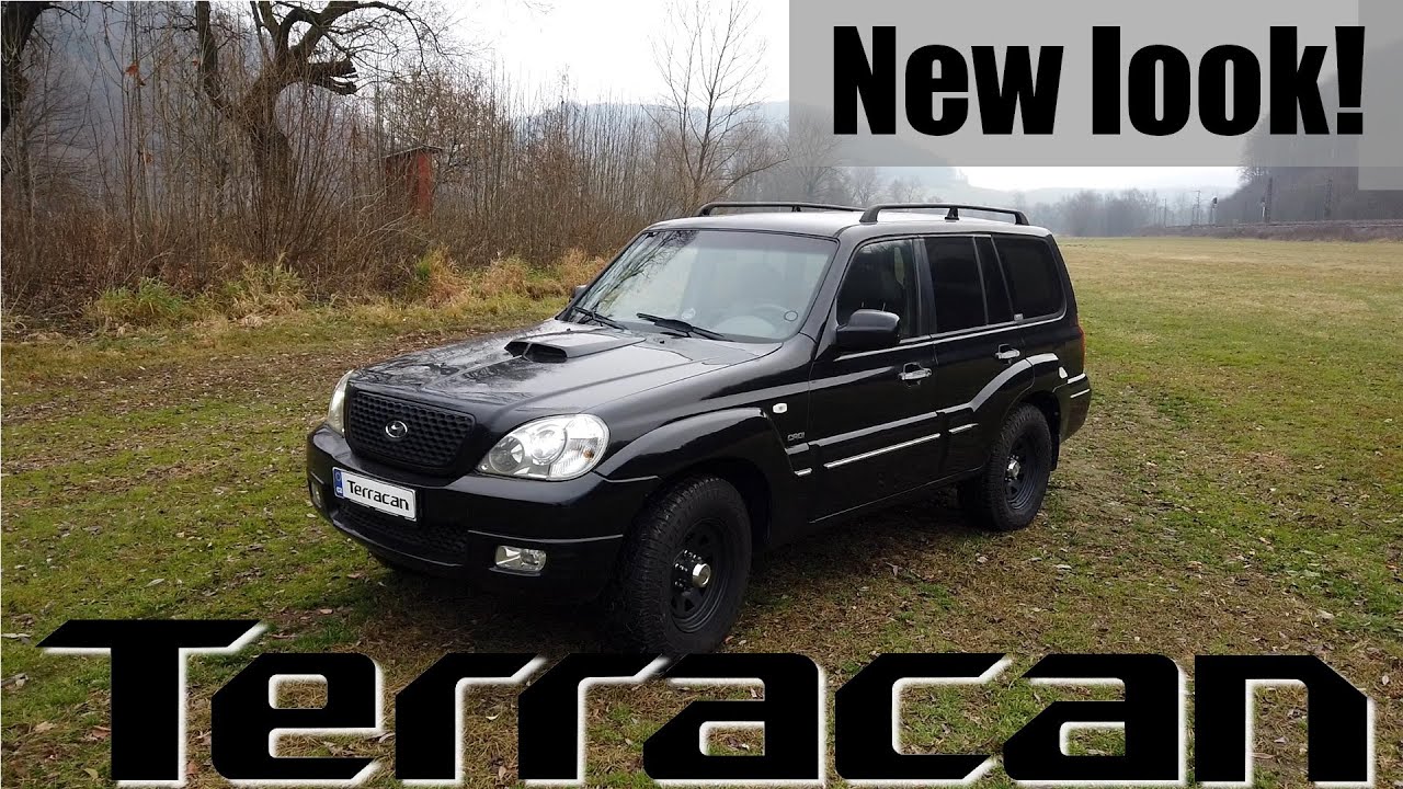 Terracan project #10 - black paint (Hyundai is all black) - YouTube