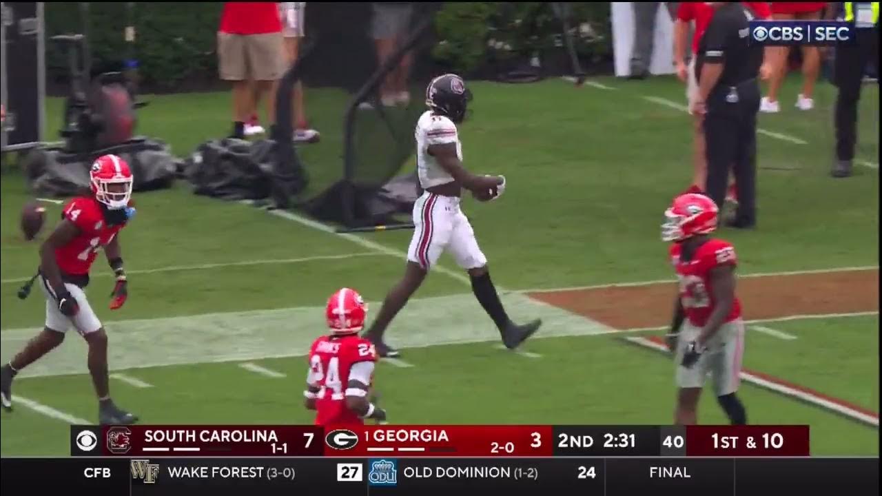 2023 USC vs Georgia - Xavier Legette 35 Yd Reception - YouTube