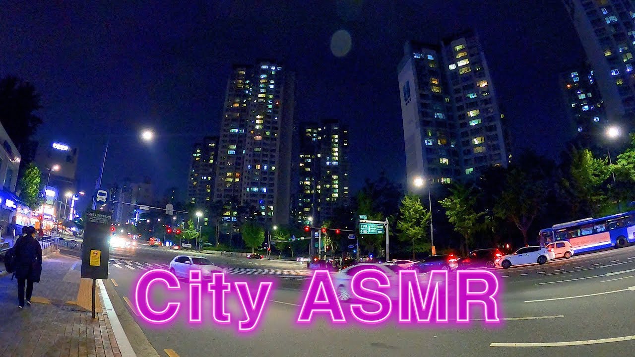 10 Hours City Traffic Sounds for Sleep and Study| Relaxing City at ...