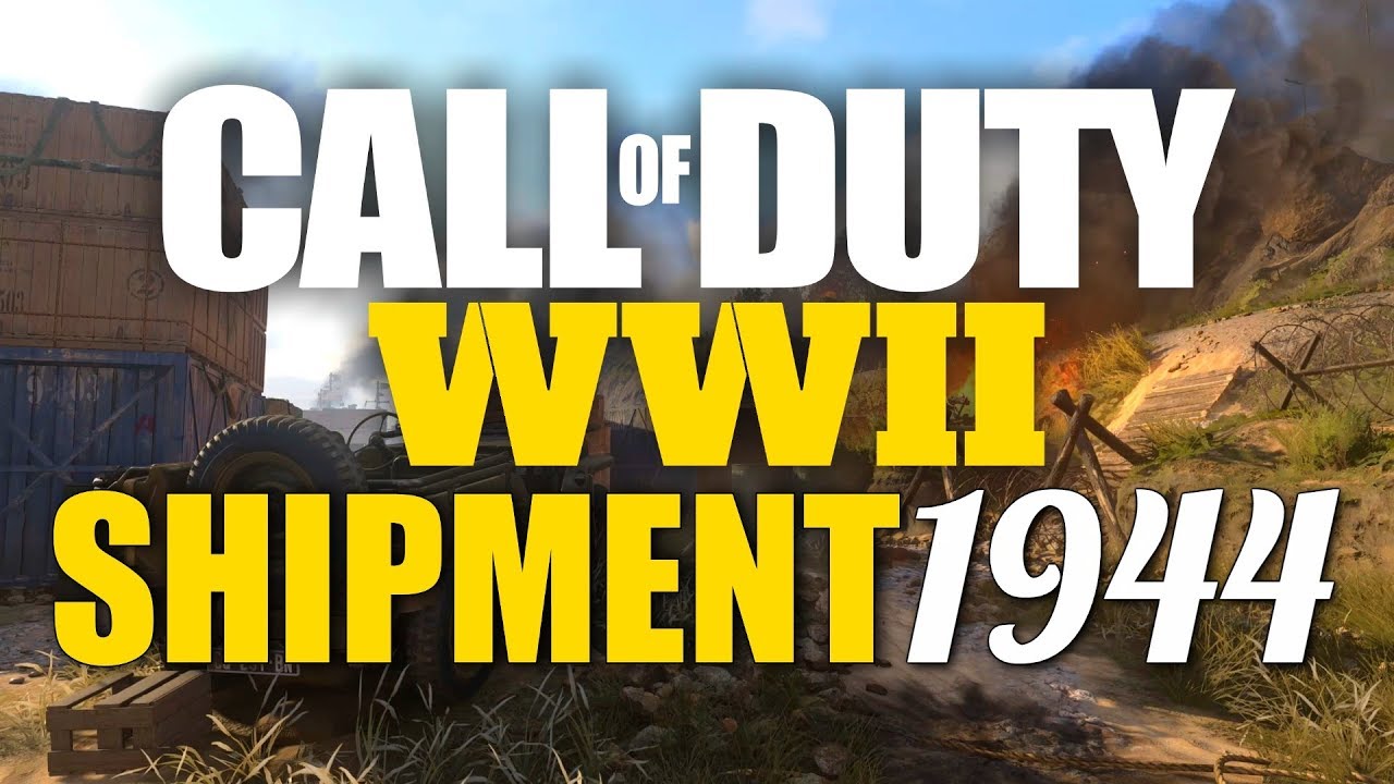 IT'S BACK! "Shipment 1944" Map in COD WWII Multiplayer - FREE DLC MAP ...