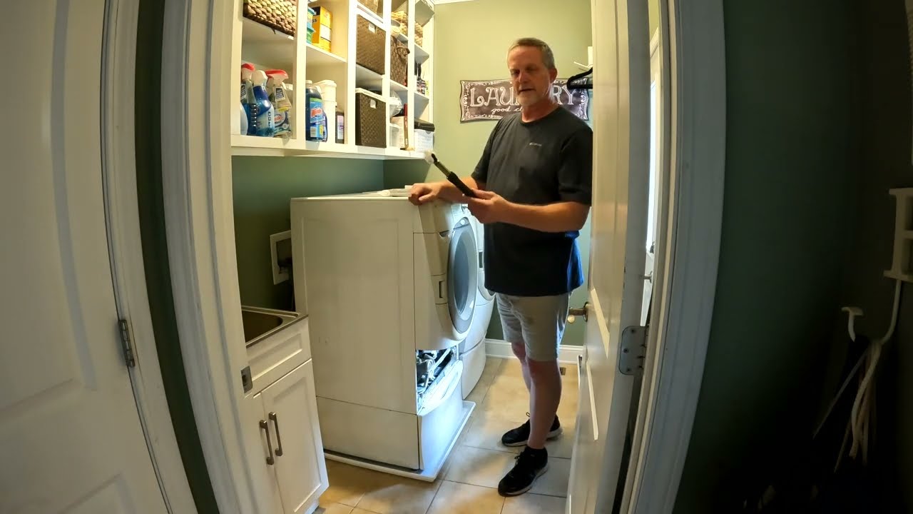 Whirlpool Front Load Washer Shock replacement made easy! - YouTube