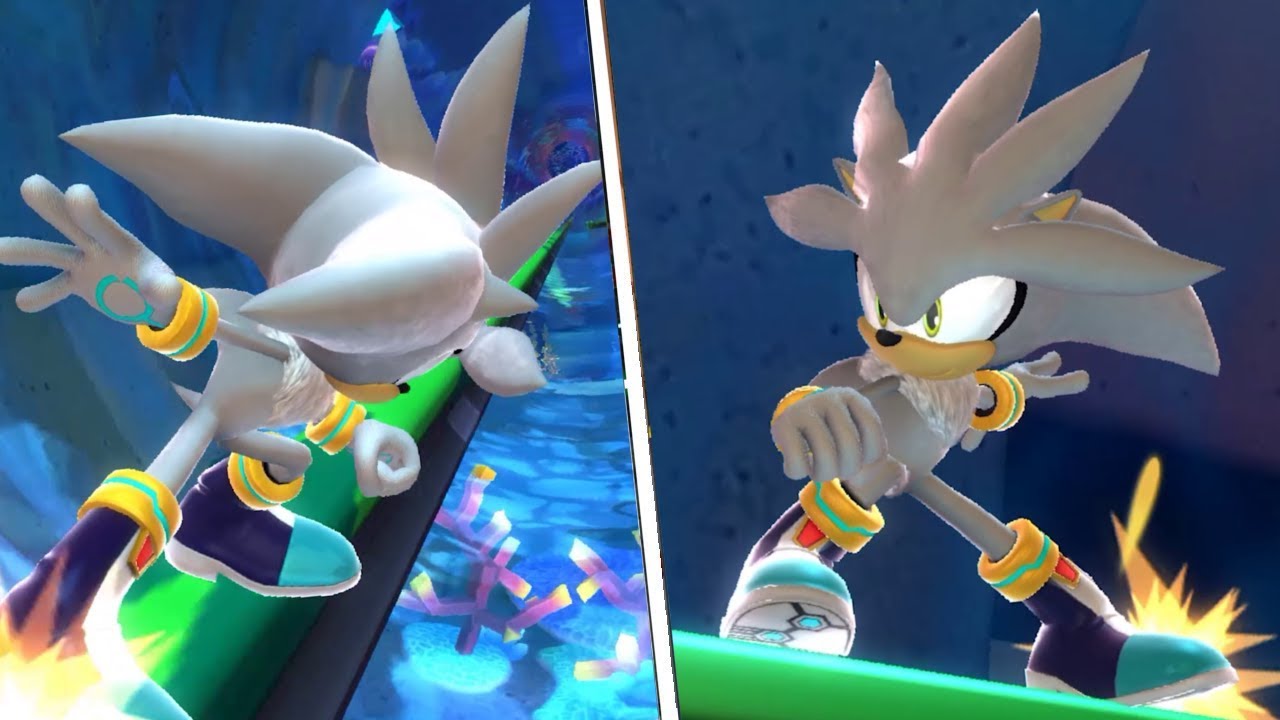 Sonic Lost World - Silver the Hedgehog Mod - YouTube