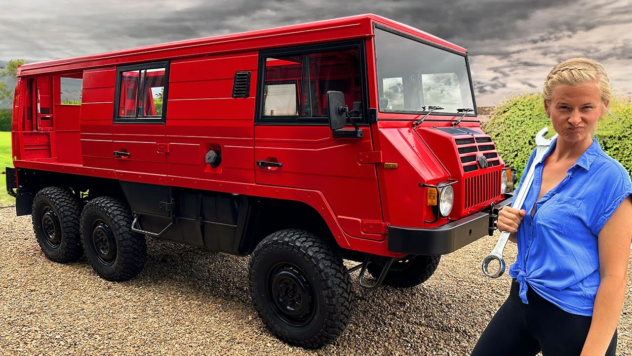 Building The Most Capable Camper In The World! Pinzgauer 6x6 Expedition ...