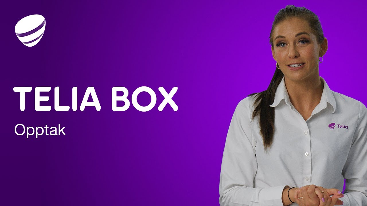 Slik tar du opptak med mobilen | Telia Box - YouTube