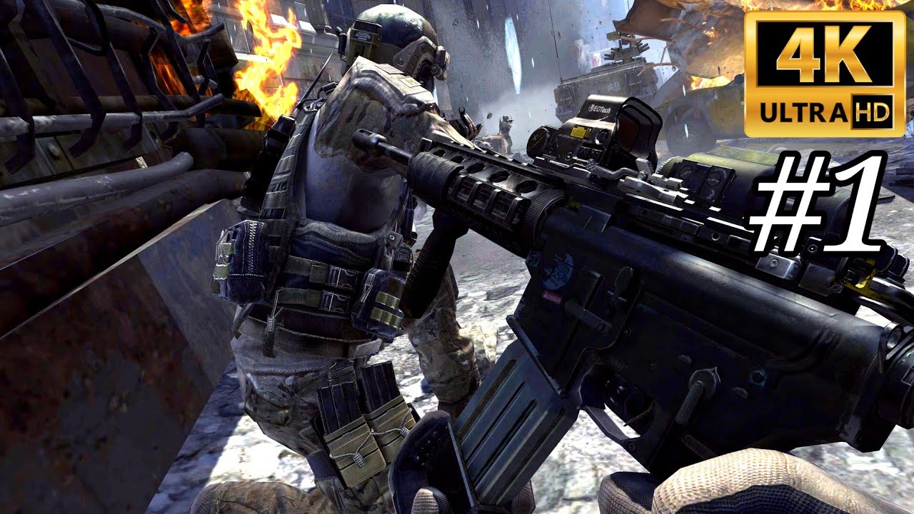 Call Of Duty Modern Warfare 3 Gameplay Walkthrough Part 1 Pc 4k No