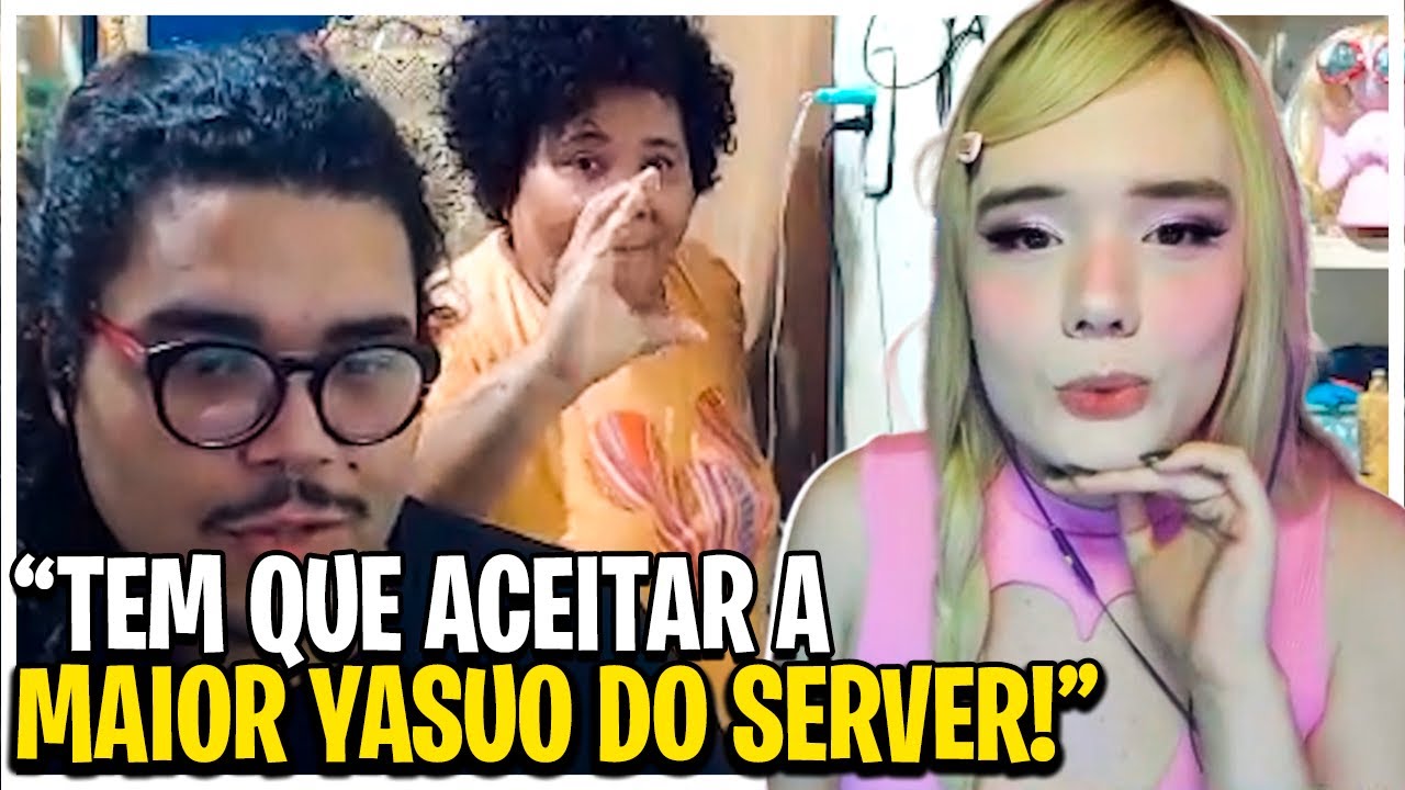 SABRINOCA MECANIZA DE YASUO, CLARIMÃE FAZ PEDIDO EM LIBRAS, STREAMERS ...
