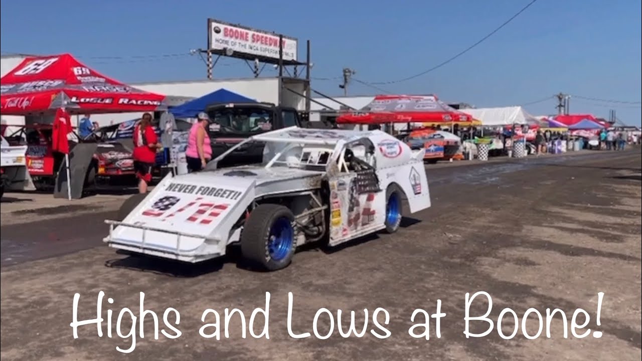 Highs and Lows at Boone! 2021 IMCA Supernationals Day 1 - YouTube