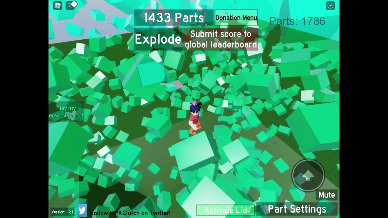 On Top Of The Biggest Explosion In Roblox 💥 - YouTube