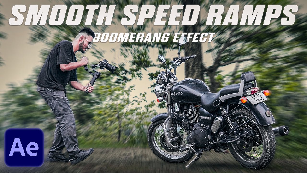 Bike Speed Ramp Edits in After Effects | How to Speed Ramp in After ...