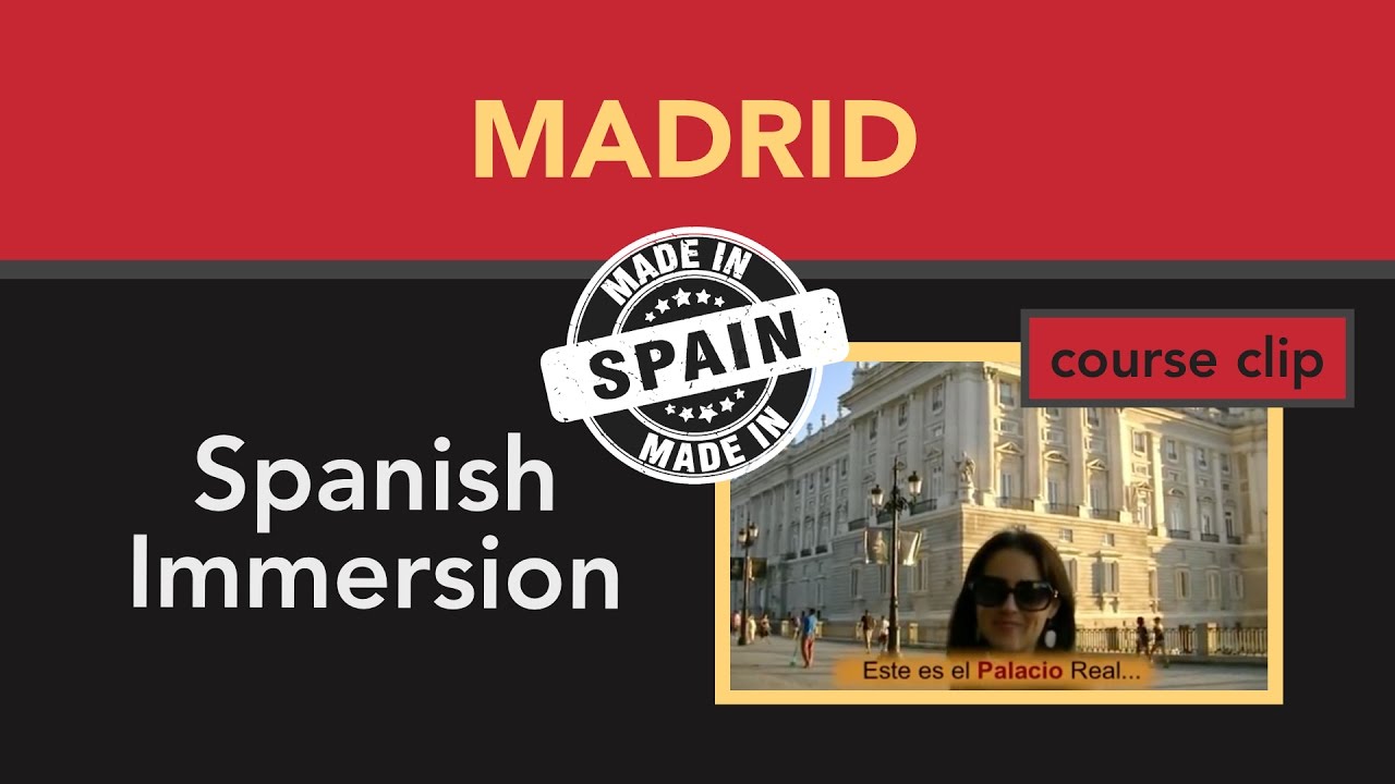 Learn Spanish - discovering the "monumental Madrid" (Spanish subtitles ...