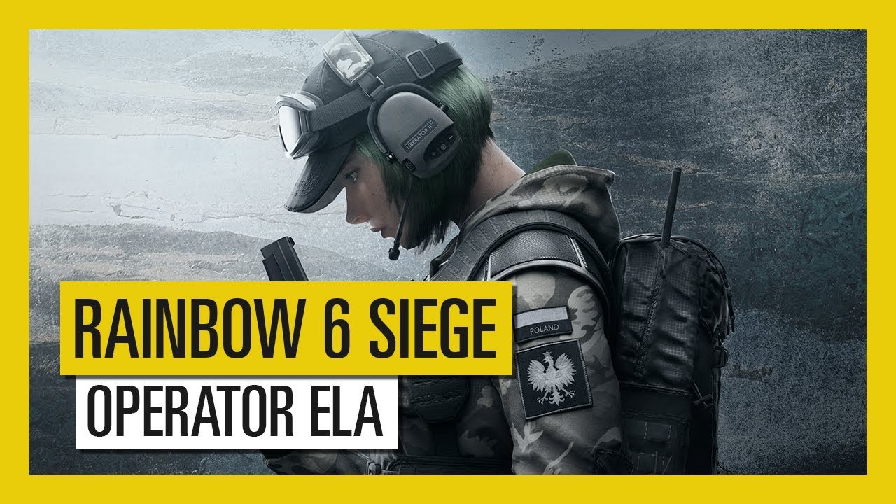 Tom Clancy's Rainbow Six Siege - Blood Orchid : Operator Ela - YouTube
