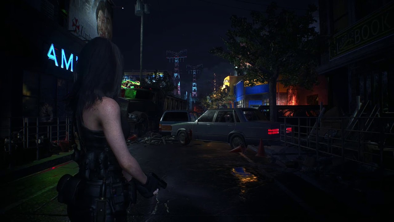 Resident evil 3 nemesis + remake city ambient sound - YouTube