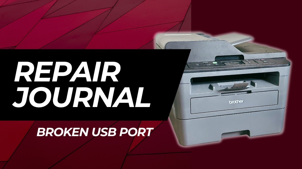 Replacing a Printer’s USB Port - YouTube