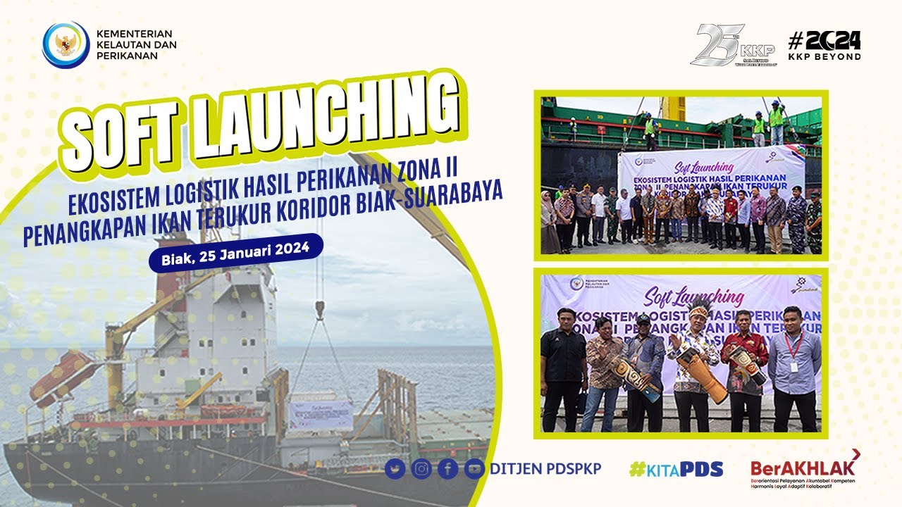 Soft Launching Ekosistem Logistik Hasil Perikanan Ziona II PIT Koridor ...