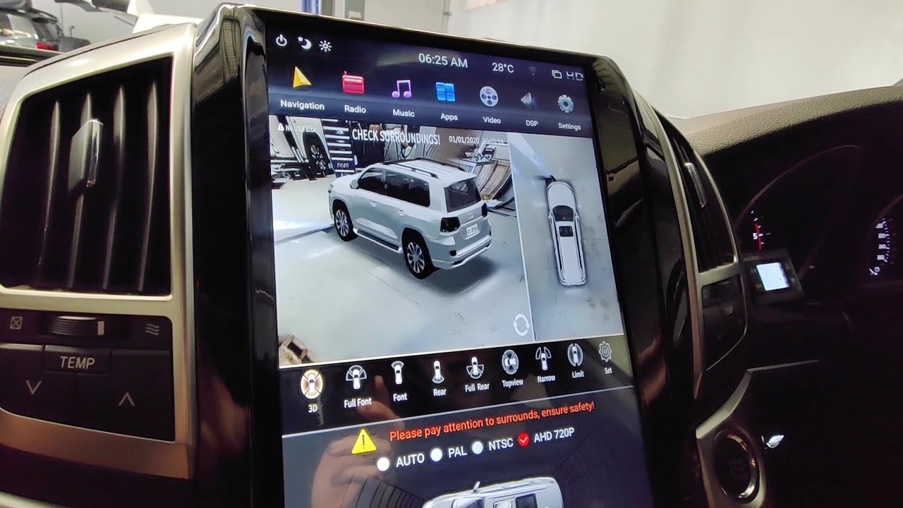 360 Camera View in 3D - Suited to EC OFFROAD Head Units - Suits 200 ...