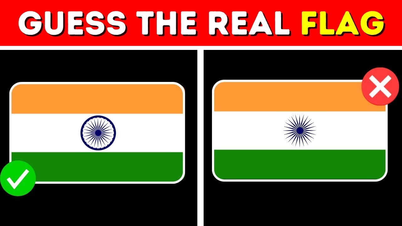 Guess the Real Flag | Flags Quiz - YouTube
