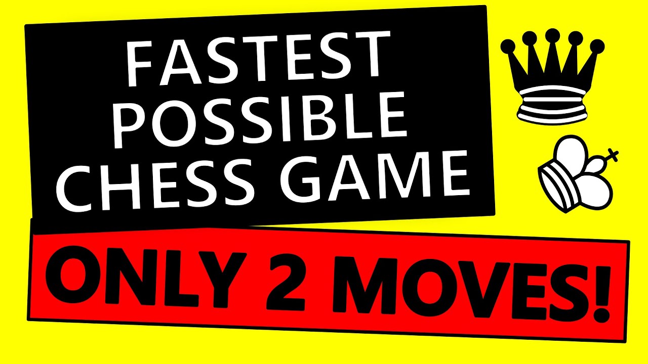 How to checkmate in 2 moves! (Fool's Mate) - YouTube