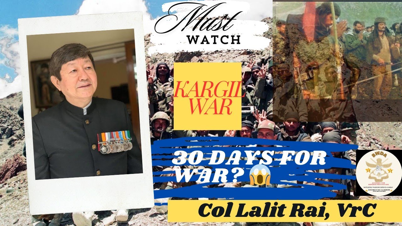 Countdown to War in 30 days😱ft Col lalit rai#kargilwar#col lalit rai on ...