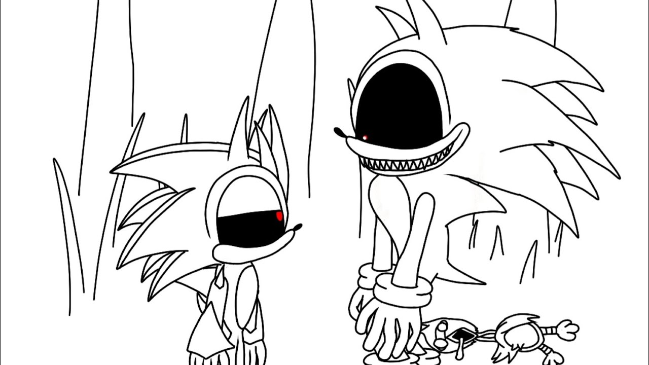 2011X gets a new visitor | sonic.exe comic dub - YouTube