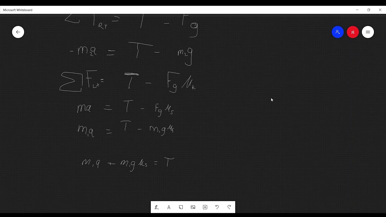 Inclined Planes (friction) Pulley Problems (friction) - YouTube