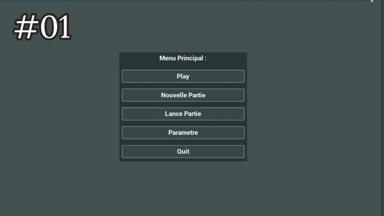 Creation d'un Jeux de Survie UE ! - Menu Principal - YouTube